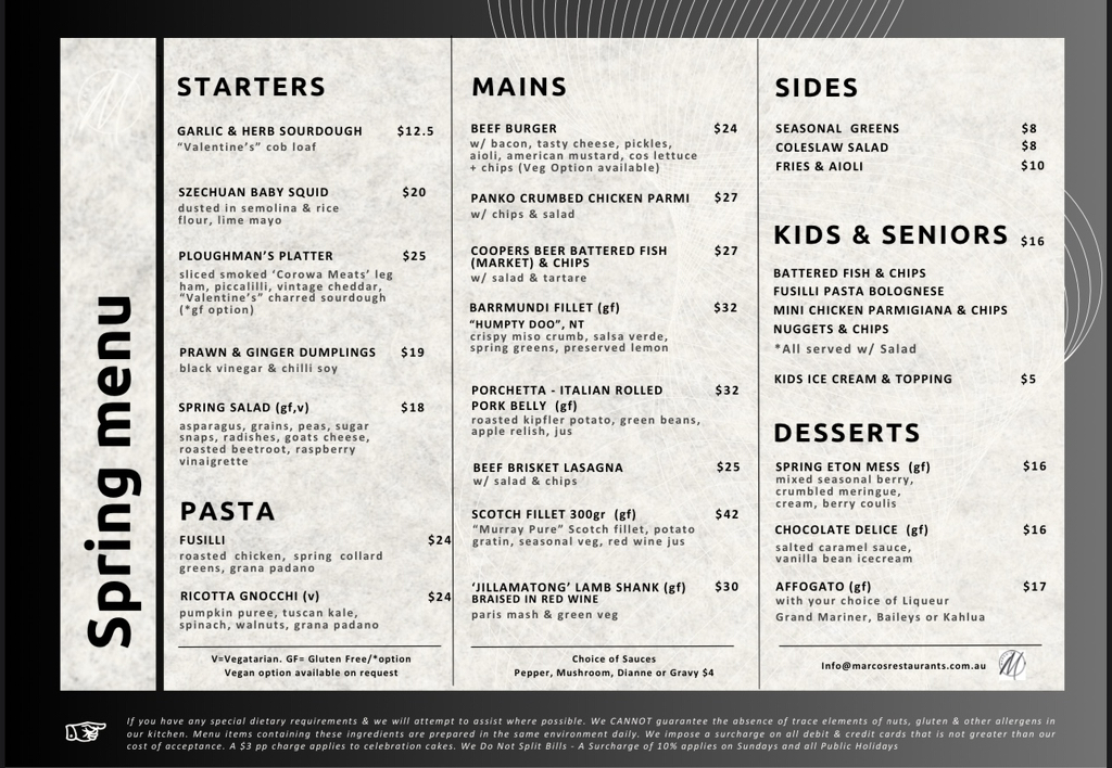 spring-menu-1 – Corowa Golf Club