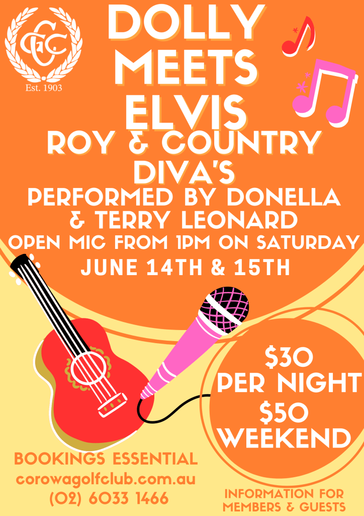 What’s On & Coming up – Corowa Golf Club